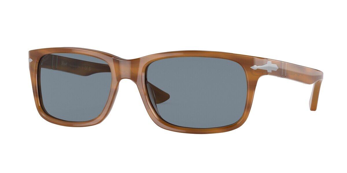 Persol PO3048S 960/56 Sunglasses in Striped Brown | SmartBuyGlasses USA
