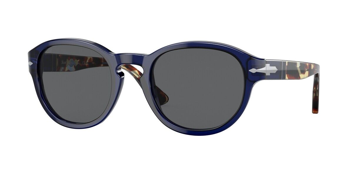 Persol PO3304S/S 1183B1 Sunglasses in Transparent Blue ...
