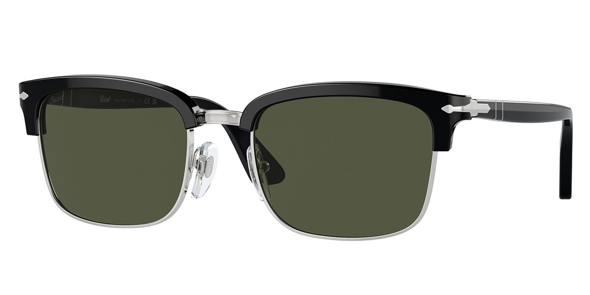 Persol PO3327S 95/31 Sunglasses in Black/Silver | SmartBuyGlasses USA