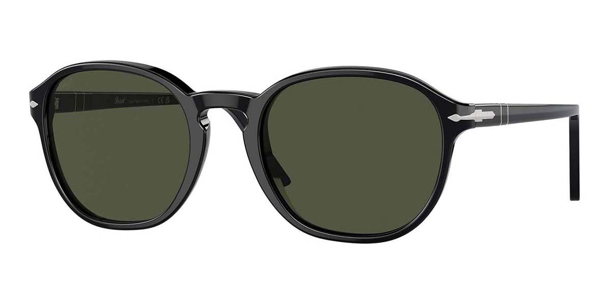 Persol PO3343S 95/31 Sunglasses Black | VisionDirect Australia