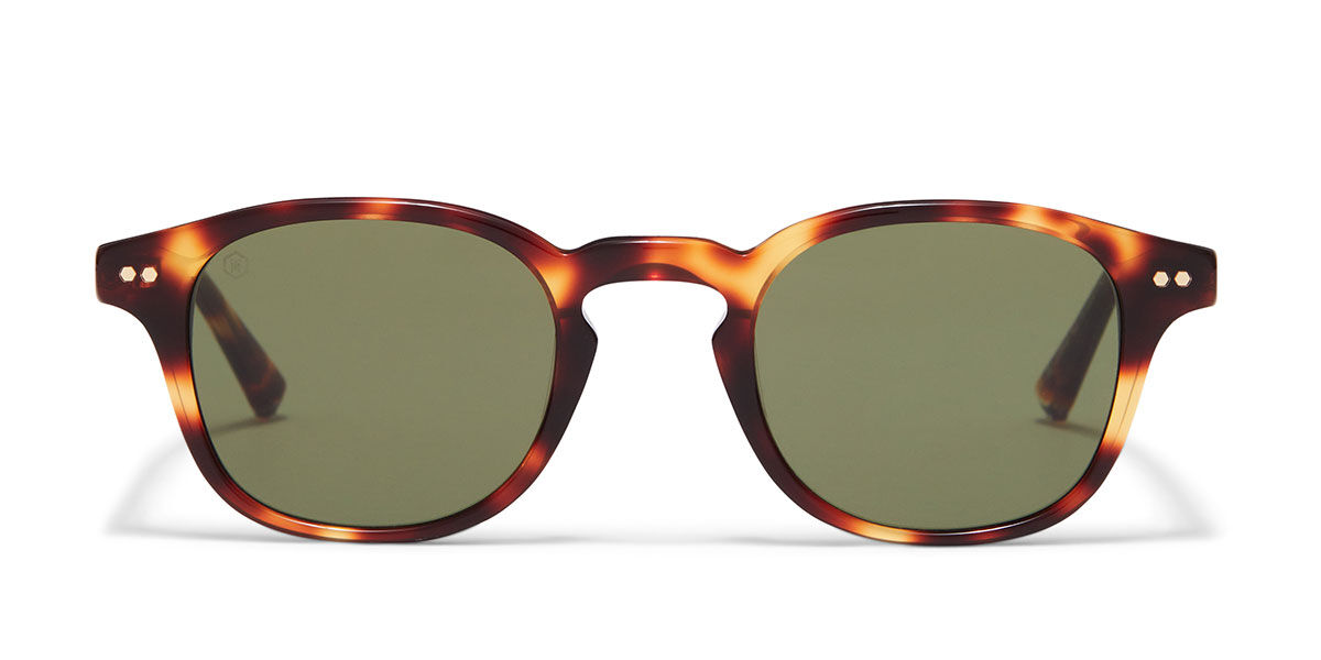 Taylor Morris Eagle C2 Square Shiny Brown Tortoise/Shiny Gold ...