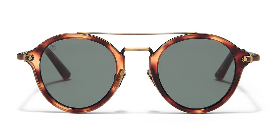 Taylor Morris Knightsbridge C4 Pilot Shiny Tortoise/Brushed Antique ...