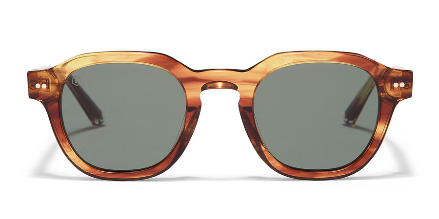 Lunettes de Soleil Taylor Morris Regent C5 Transparent Wood Yellow ...