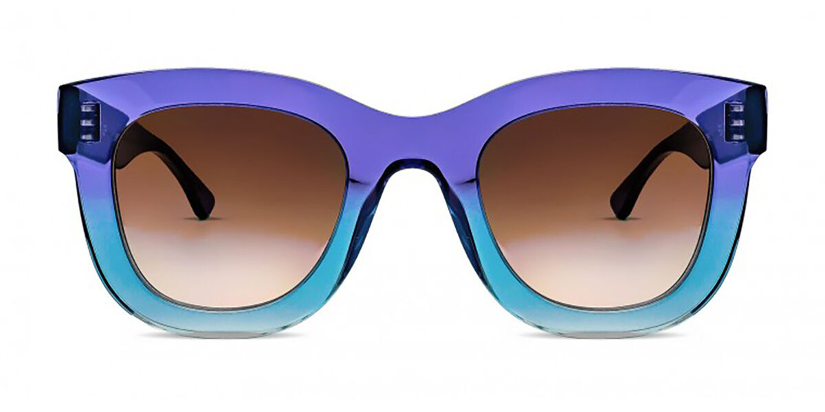 Gafas de Sol Thierry Lasry Gambly 1083 Transparent Gradient Purple Blue ...