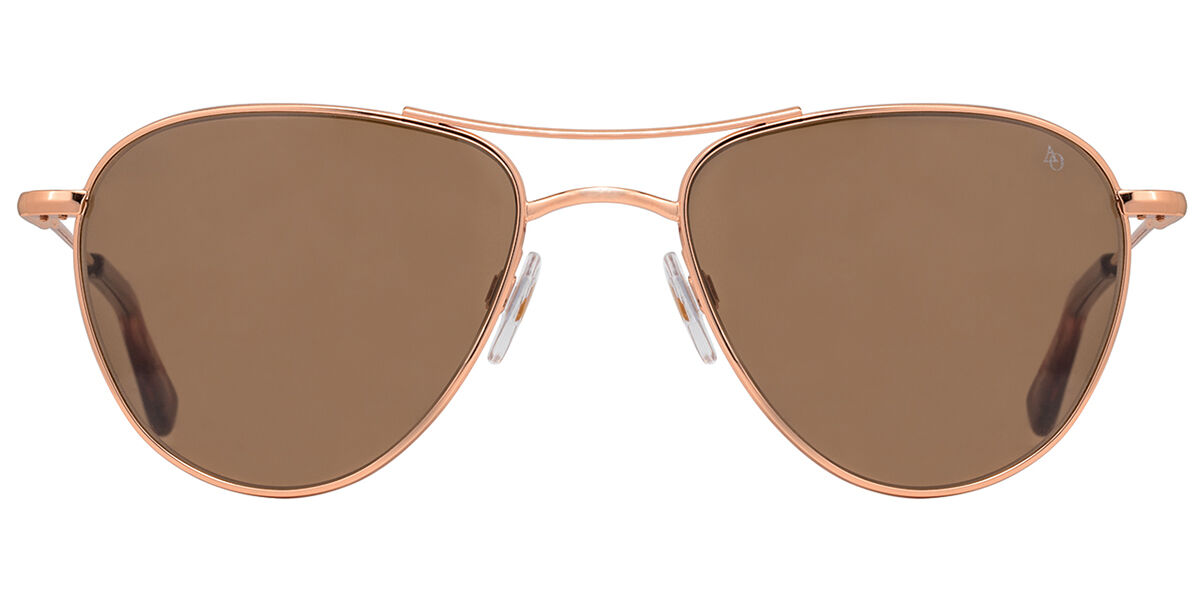 American Optical Sebring 2BNN Pilot Rose Gold Sunglasses | Vision ...