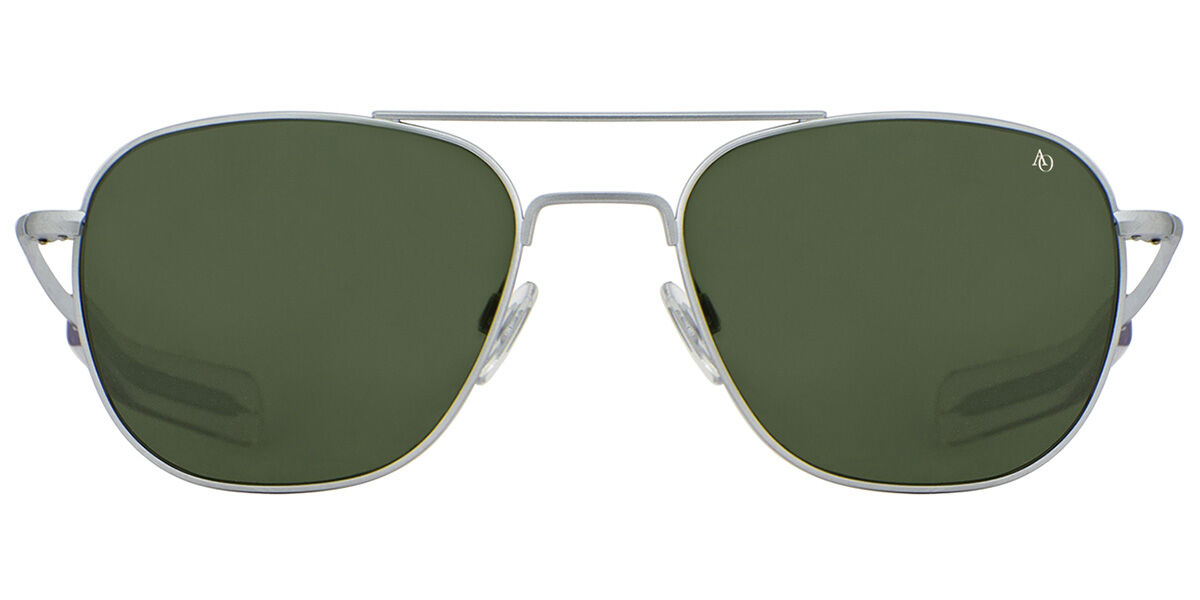 American Optical Original Pilot 4GNG Sunglasses in Matte Silver ...