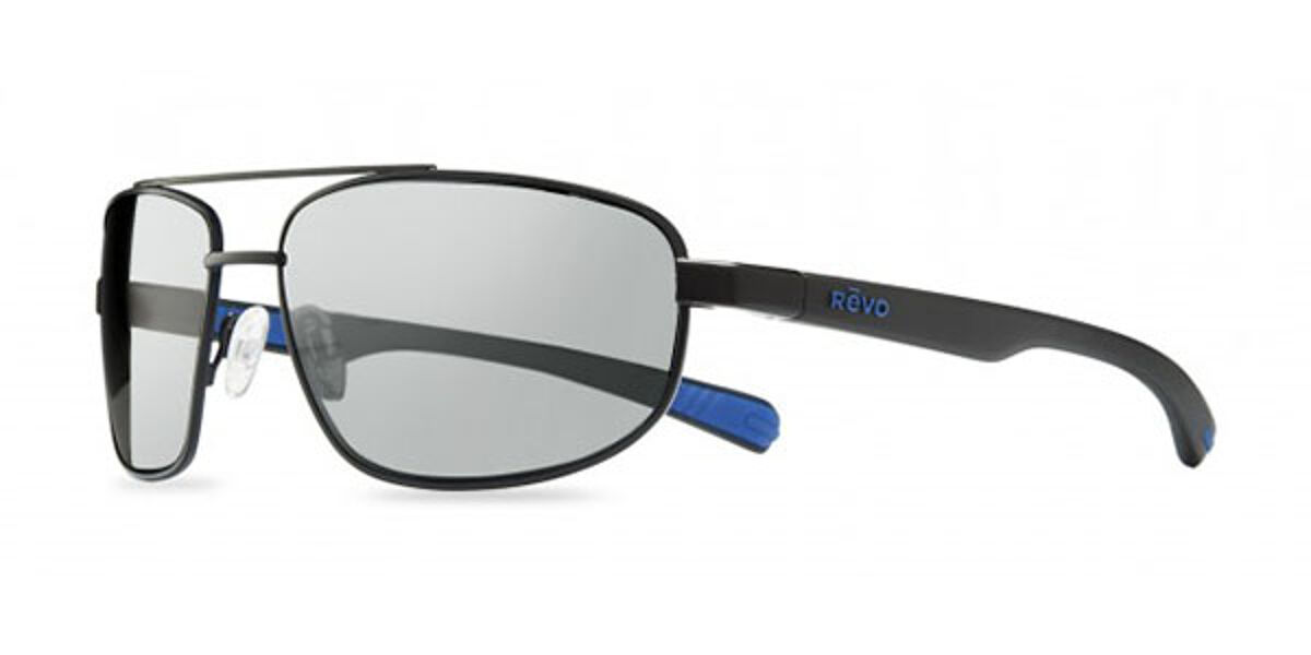 Revo RE 1018 WRAITH Polarized 01GY Sunglasses Black | VisionDirect ...