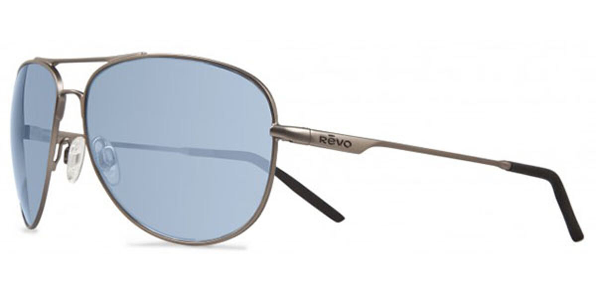 Revo RE 3087 WINDSPEED Polarized 00BL Sunglasses Grey | VisionDirect ...