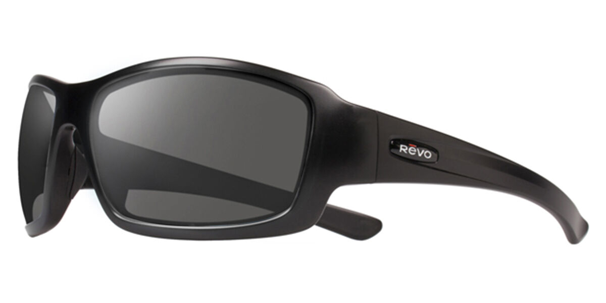 Revo RE 1098 MAVERICK Polarized 01GY Sunglasses Matte Black ...