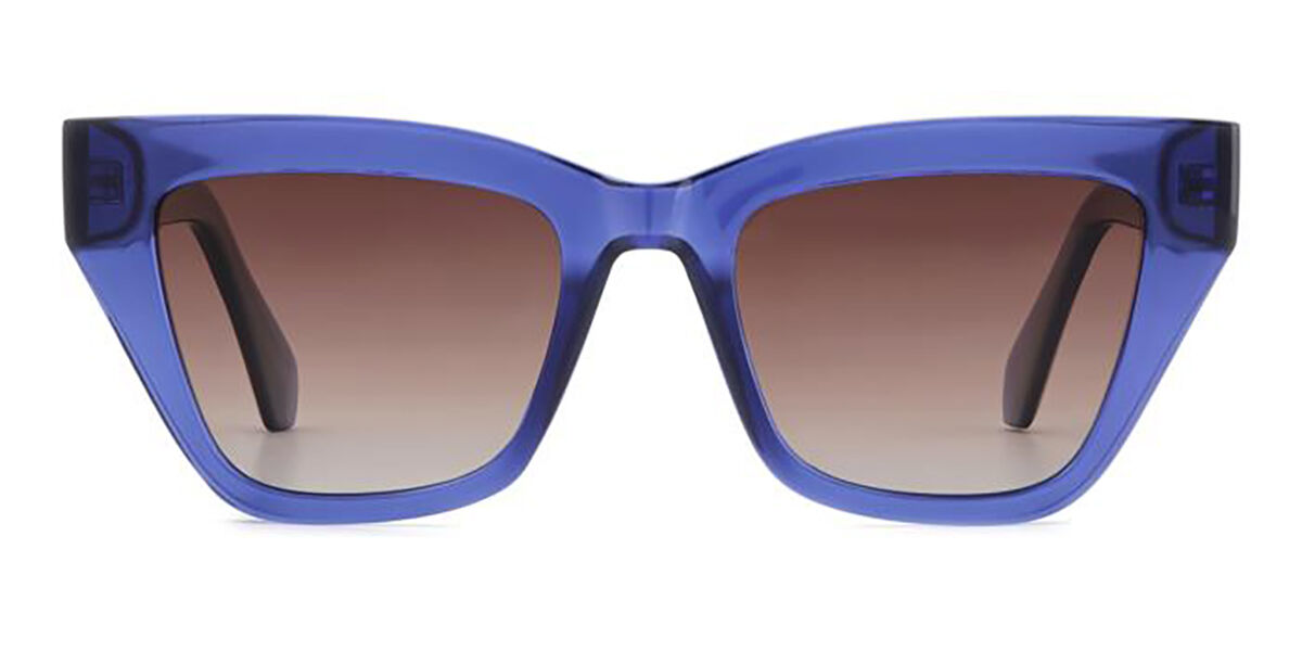 SUN STATE/S Asian Fit Polarized gafas de sol Transparent Blue ...