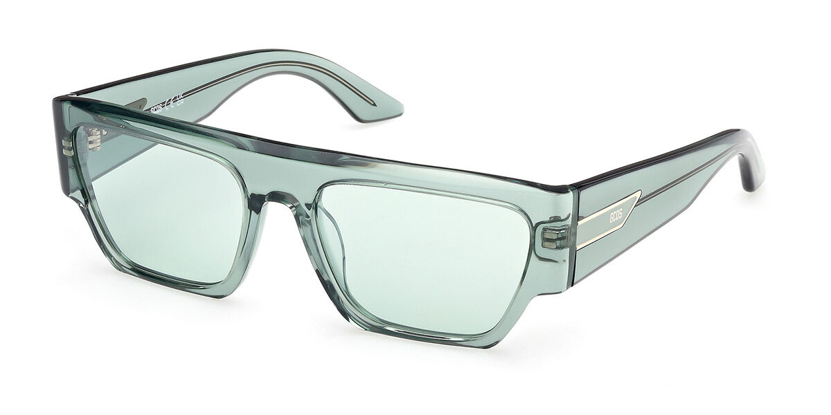 Lunettes de Soleil GCDS GD0064 93N Transparent Light Celadon Green ...