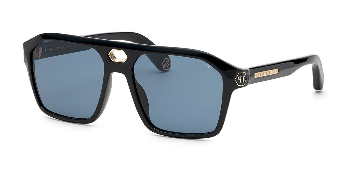 Philipp Plein SPP072M 0700 Sunglasses in Black | SmartBuyGlasses USA