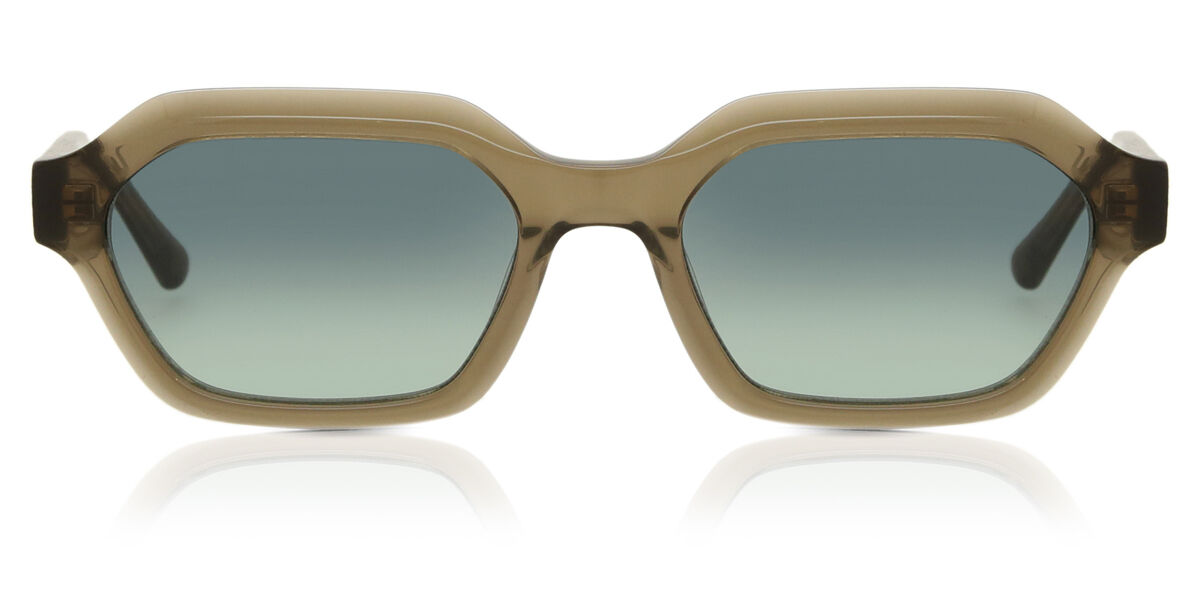 Messy Weekend ANTHONY Bottle Green Sunglasses in Transparent Bottle ...