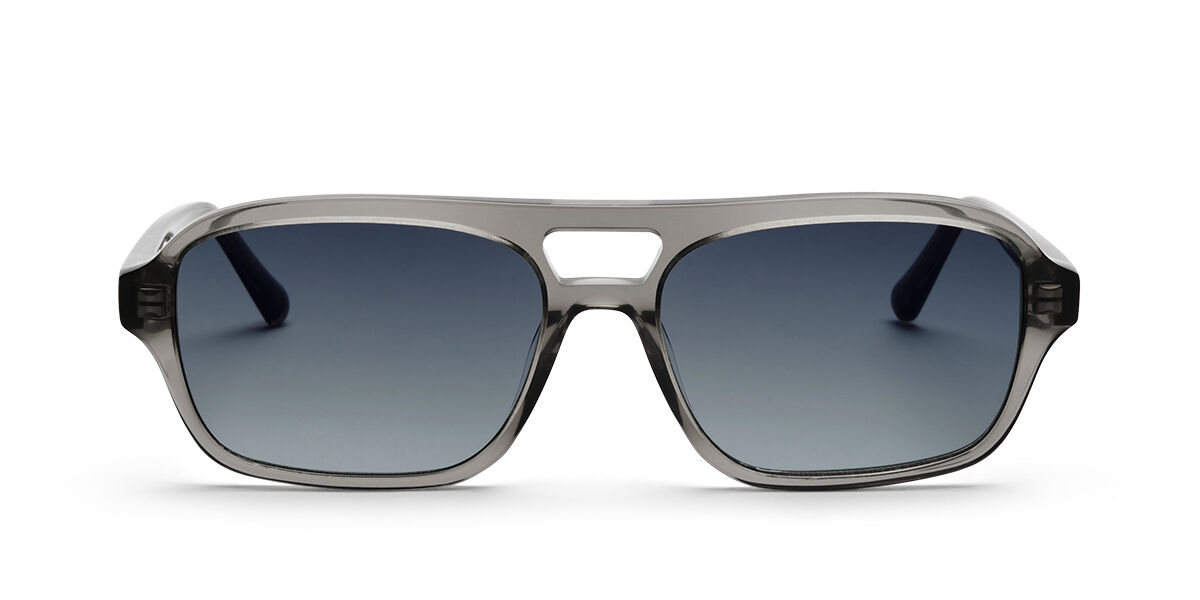 Messy Weekend BURT Transparent Grey Sunglasses Transparent Grey ...