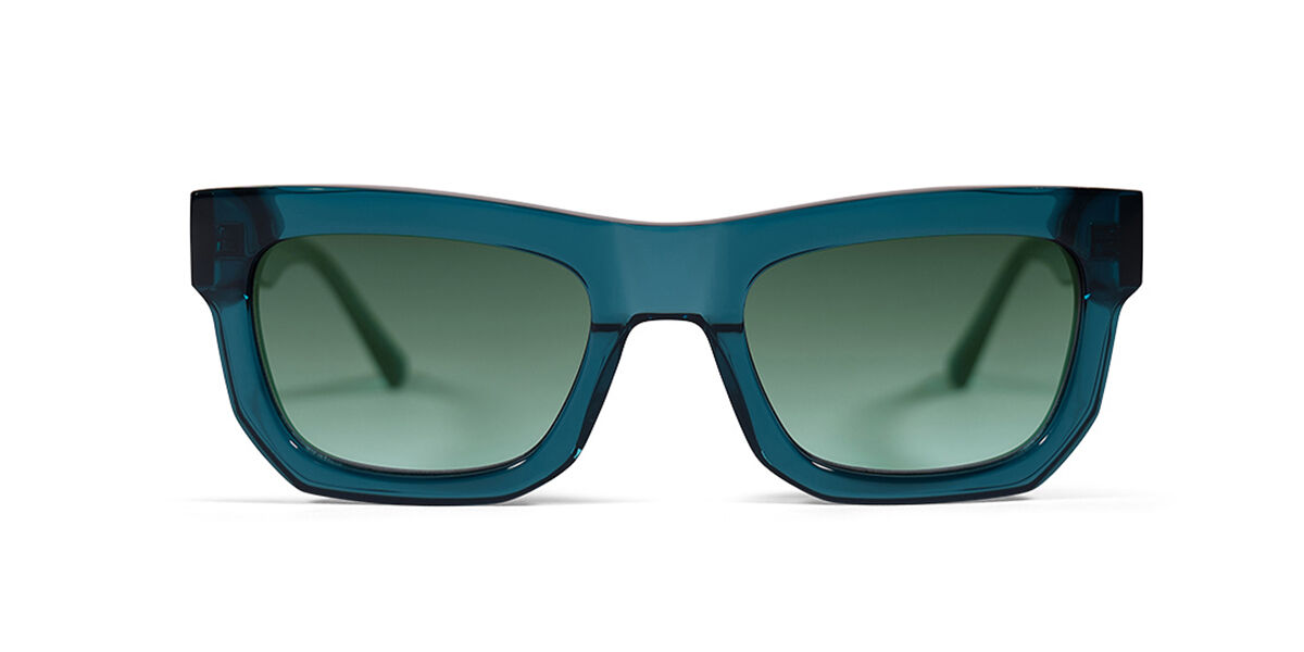 Messy Weekend DON Blue Green Sunglasses in Transparent Blue ...