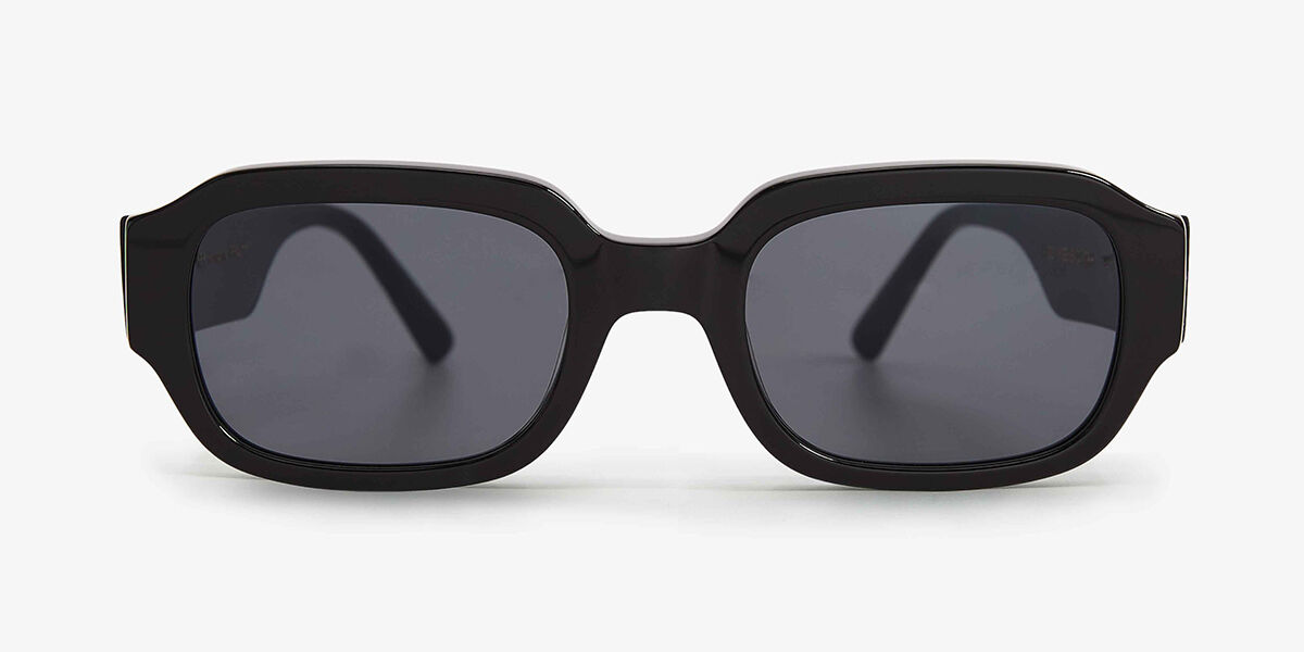 Messy Weekend DOWNEY Black Grey Sunglasses Black | VisionDirect Australia