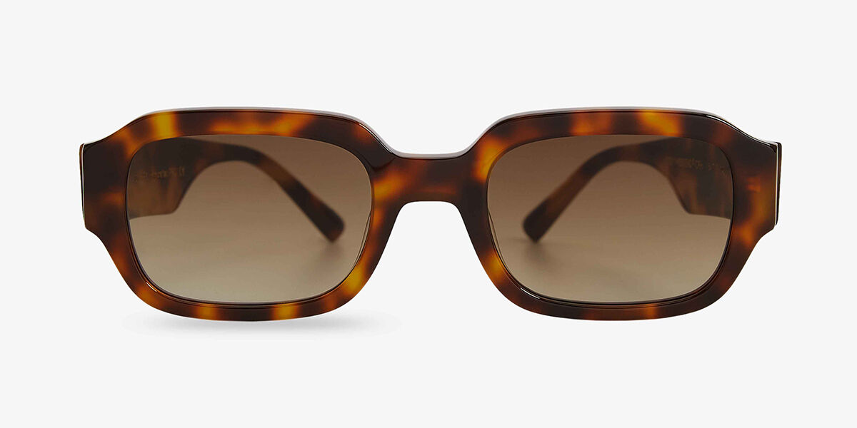 Messy Weekend DOWNEY Tortoise Brown Sunglasses in Dark Tortoise ...
