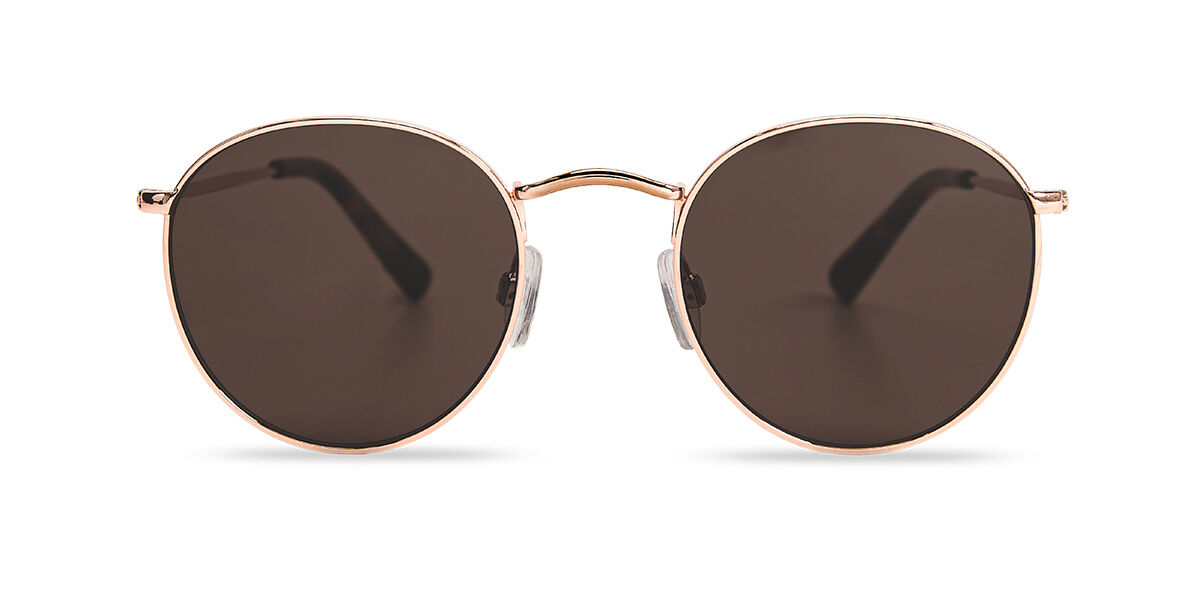 Messy Weekend LENNON Rose Gold Brown Sunglasses Rose Gold ...