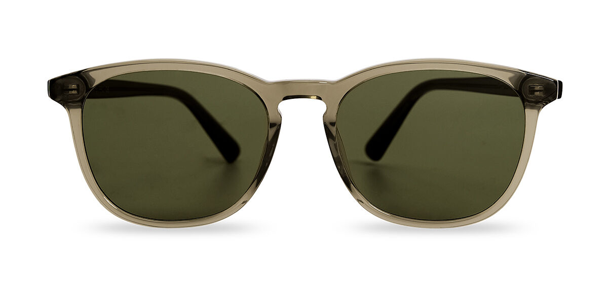 Messy Weekend SEAN Bottle Green Sunglasses Transparent Bottle Brown ...