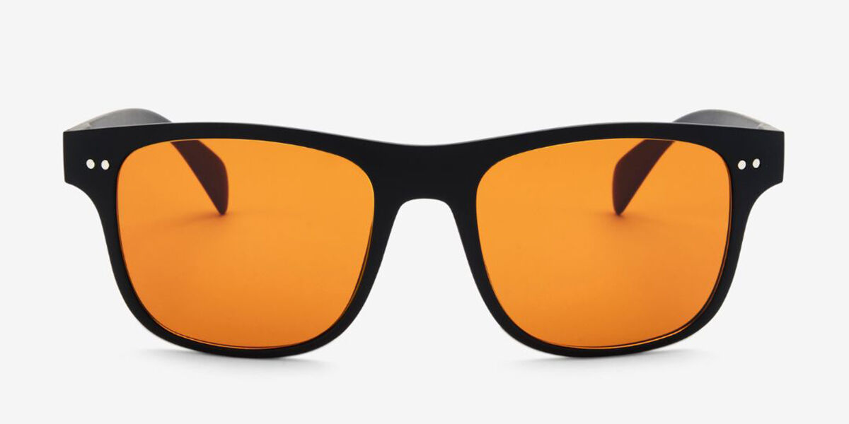Messy Weekend TEMPO Black Orange Sunglasses in Black | SmartBuyGlasses USA