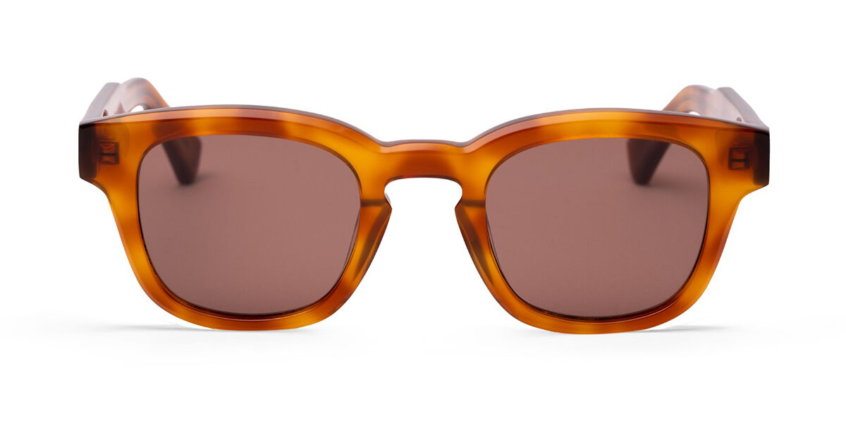 Messy Weekend AUSTIN Havana Brown Sunglasses in Shiny Brown Tortoise ...