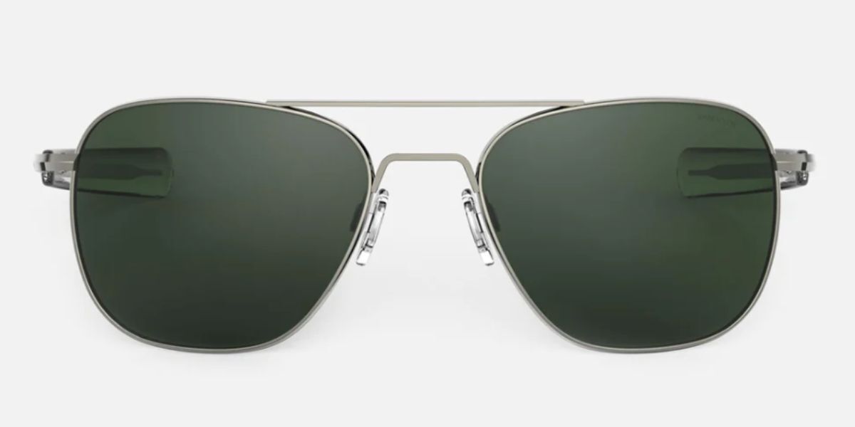 Aviator óculos de sol Cinza | OculosWorld BR