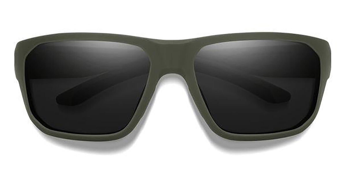 Smith ARVO Polarized SIF/6N Sunglasses Matte Olive Green | VisionDirect ...