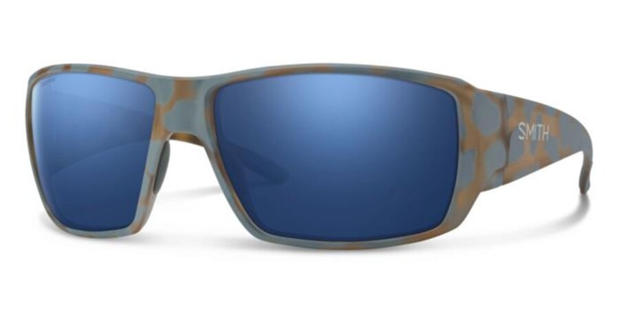 Smith GUIDE CHOICE/N Polarized U1F/4J Wraparound Matte Flint Grey ...