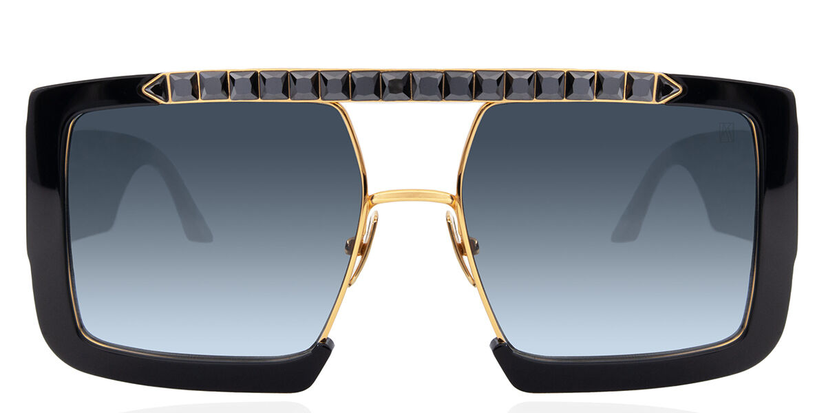 Anna-Karin Karlsson LE SWAG Black Crystal Pilot Black/Gold with ...