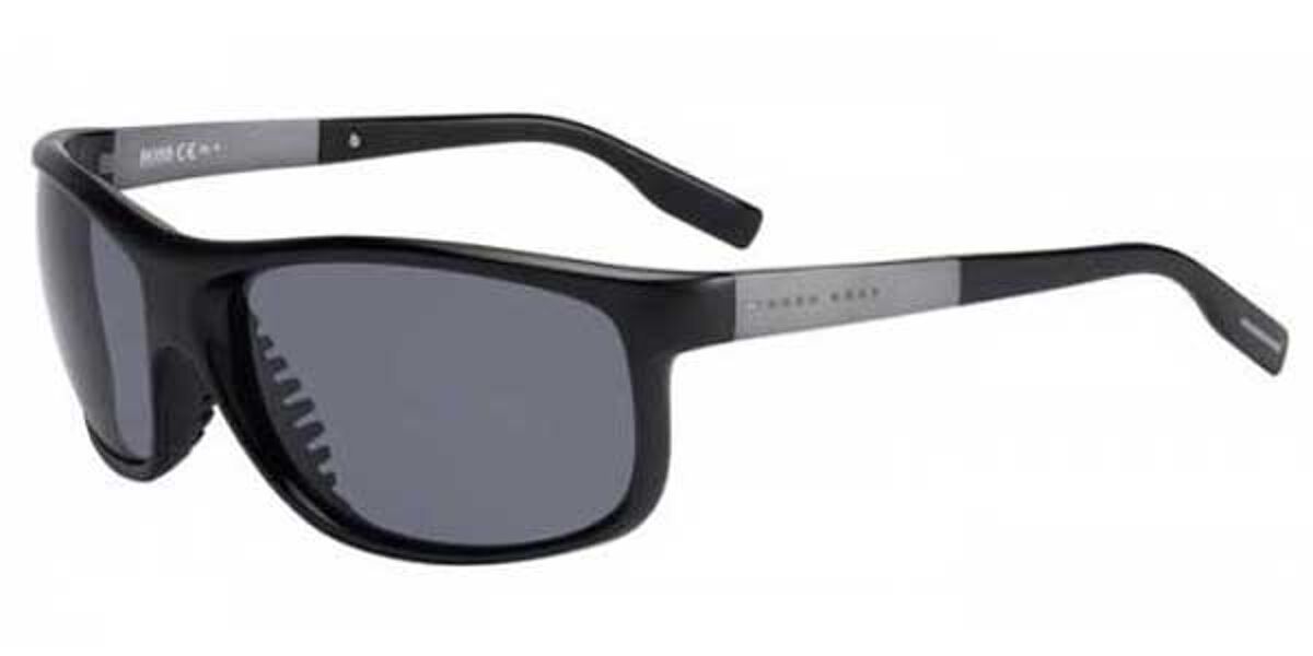 Boss 0522/S Polarized 606/AH Sunglasses Black | VisionDirect Australia