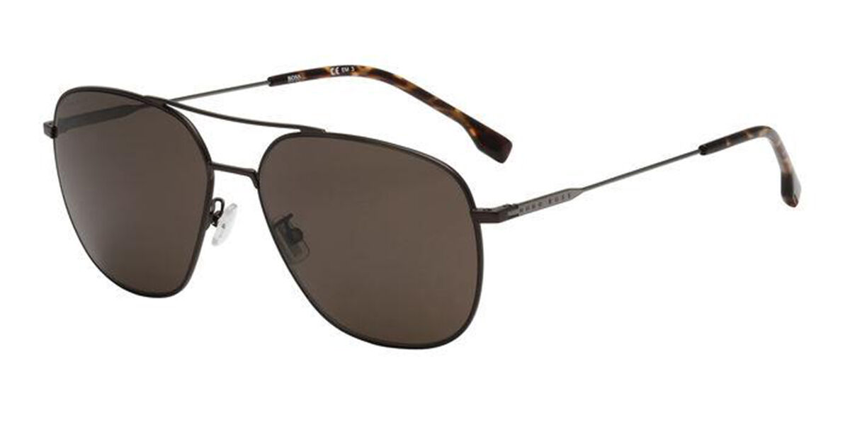 Boss 1218/F/SK Asian Fit 1OT/70 Sunglasses in Matte Brown ...
