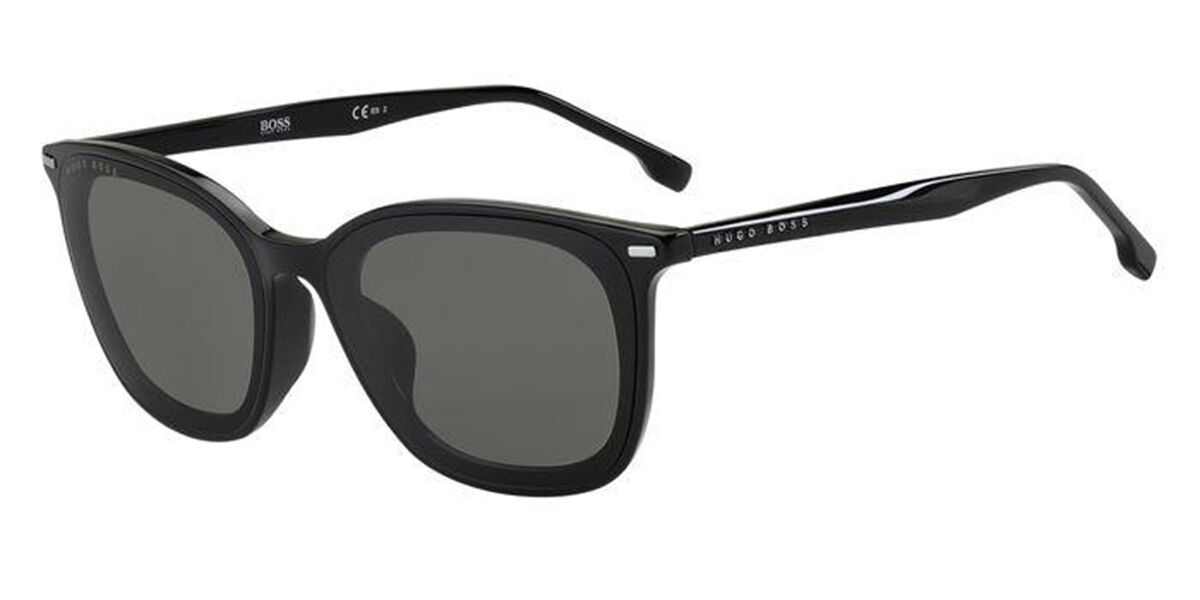 Boss 1292/F/SK Asian Fit óculos de sol Preto | OculosWorld BR