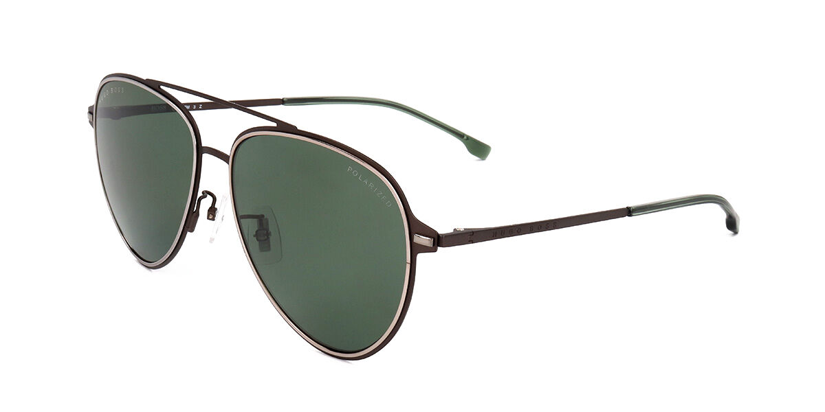 Boss 1169/F/S Asian Fit óculos de sol Brown Silver | OculosWorld BR