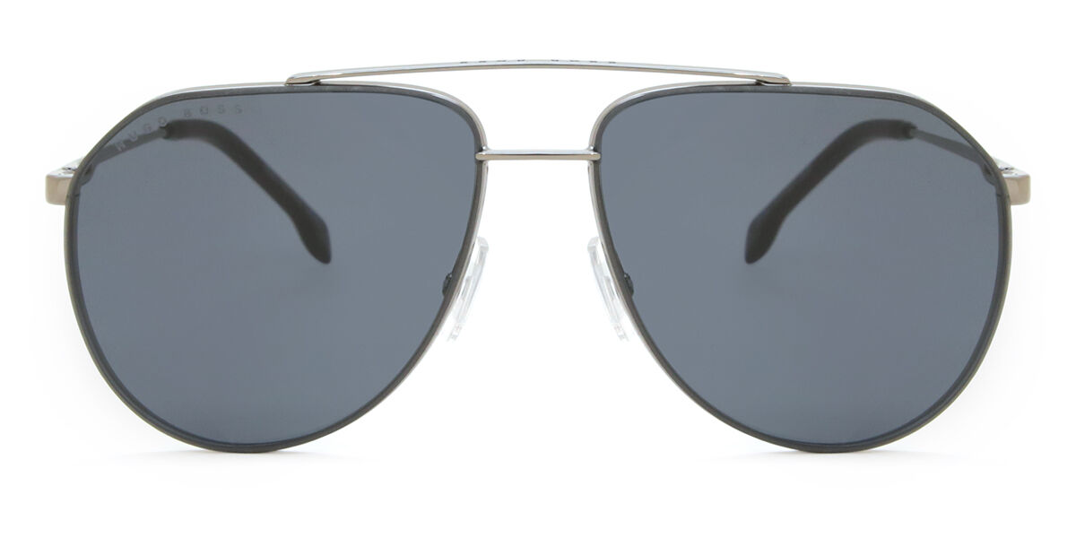 Boss 1326/S 31Z/IR Sunglasses Ruthenium Grey | VisionDirect Australia