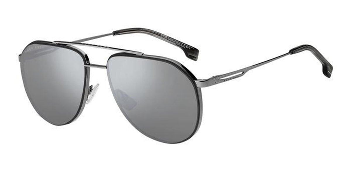 Boss 1326/S KJ1/T4 Sunglasses Dark Ruthenium Grey | VisionDirect Australia