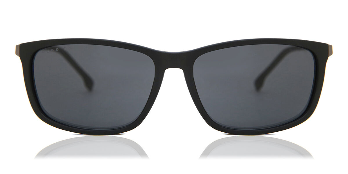Boss 1248/S/IT 003/IR Sunglasses in Matte Black | SmartBuyGlasses USA