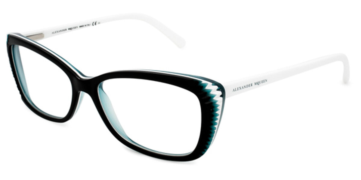 Alexander McQueen AMQ 4164 VZ0 Eyeglasses in Green | SmartBuyGlasses USA