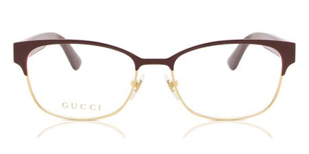 Buy Gucci Burgundy Prescription Glasses | SmartBuyGlasses