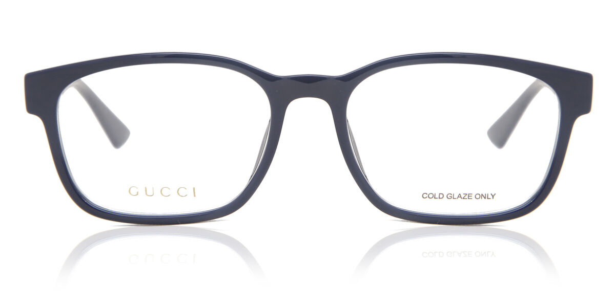 Gucci GG0749O 006 Glasses Dark Blue | SmartBuyGlasses UK