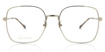 Gucci GG0883OA Asian Fit 001 Eyeglasses in Gold | SmartBuyGlasses USA