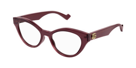 Buy Gucci Burgundy Prescription Glasses | SmartBuyGlasses
