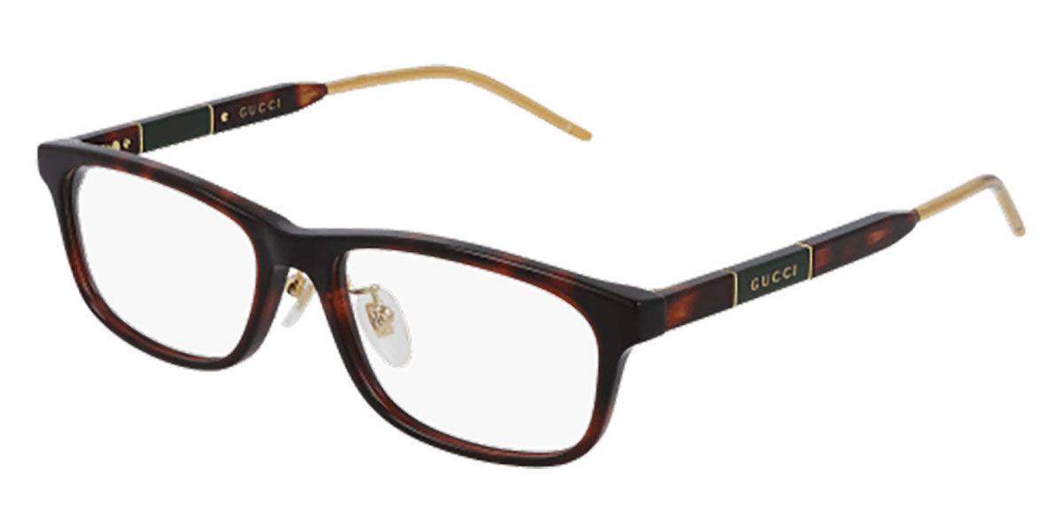 Gucci GG0858OJ Asian Fit 003 Eyeglasses in Black | SmartBuyGlasses USA