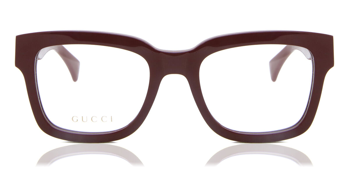 Gucci GG1138O 003 Occhiali da Vista Burgundi | SmartBuyGlasses Italia