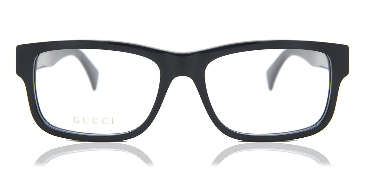 Gucci GG1141O 004 Eyeglasses in Black | SmartBuyGlasses USA