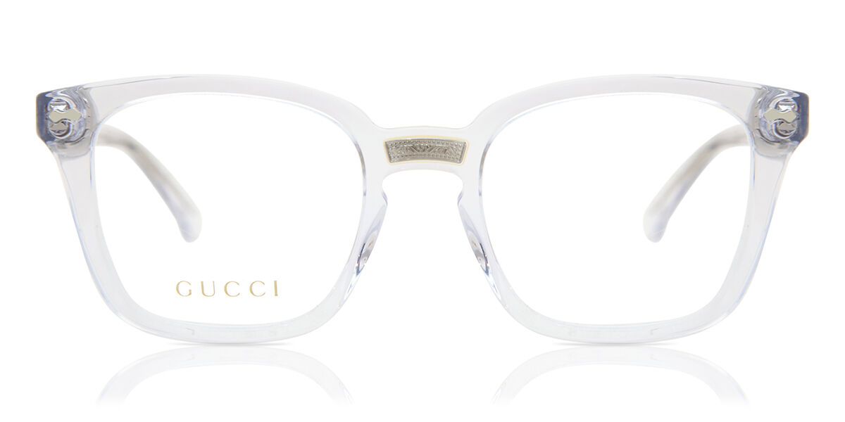 Gucci GG0184O 012 Eyeglasses in Clear | SmartBuyGlasses USA