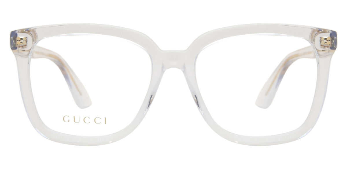 Gucci GG1319O 003 Eyeglasses in Clear | SmartBuyGlasses USA