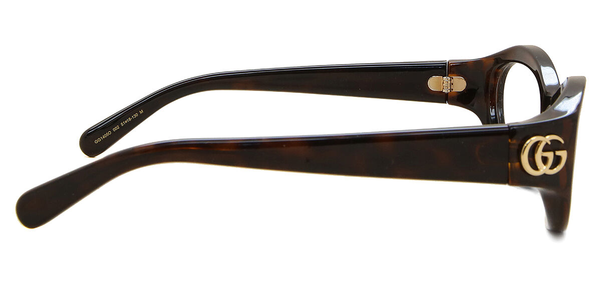 Gucci GG1405O 002 Eyeglasses in Tortoise | SmartBuyGlasses USA