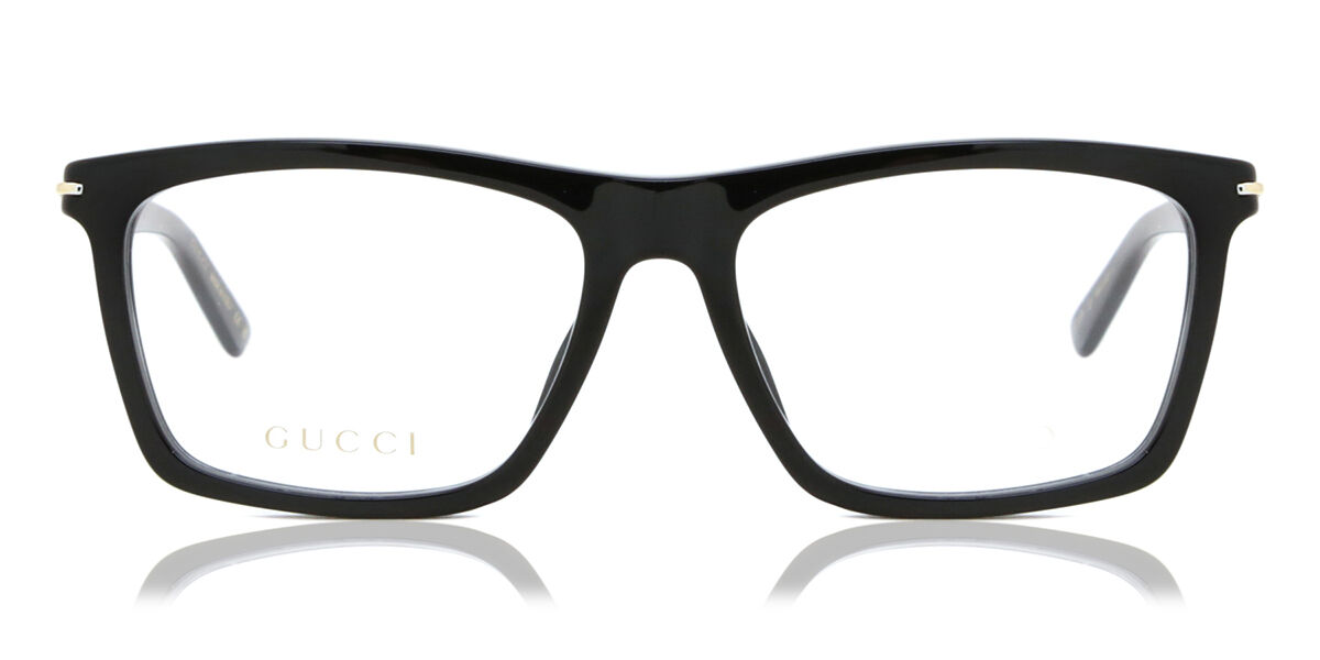 Gucci GG1445O 001 Eyeglasses in Black | SmartBuyGlasses USA