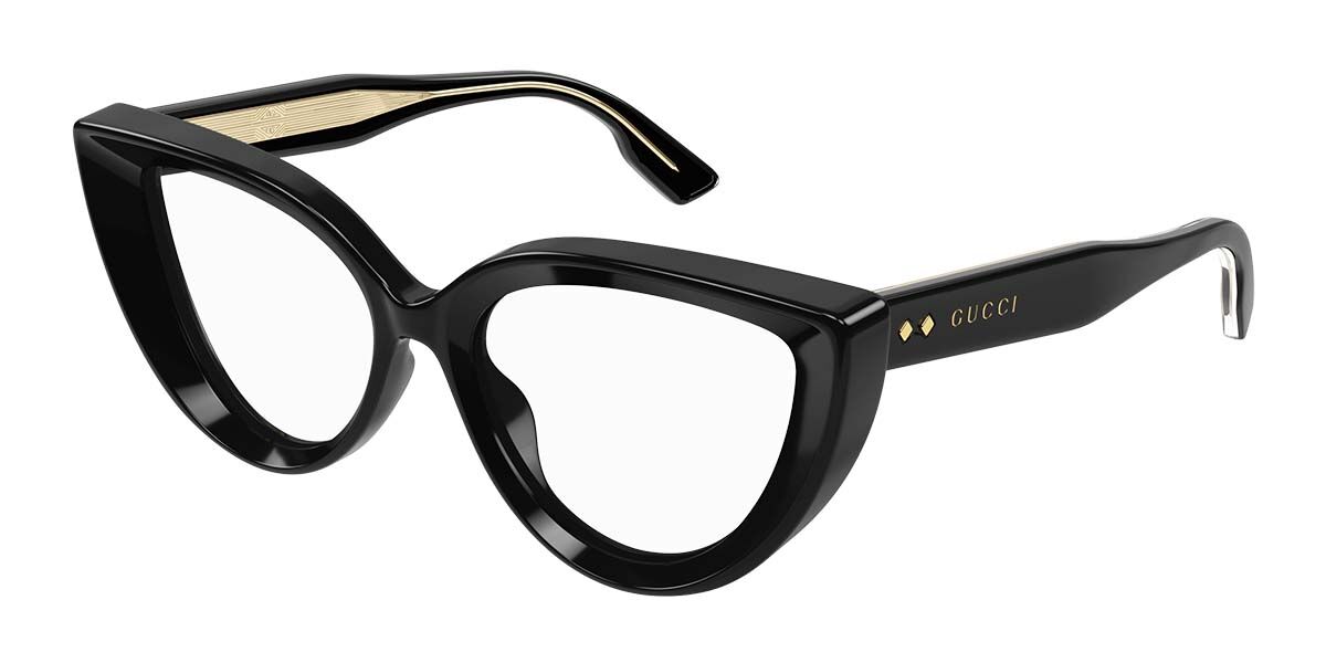 Gucci GG1530O 001 Eyeglasses in Black | SmartBuyGlasses USA