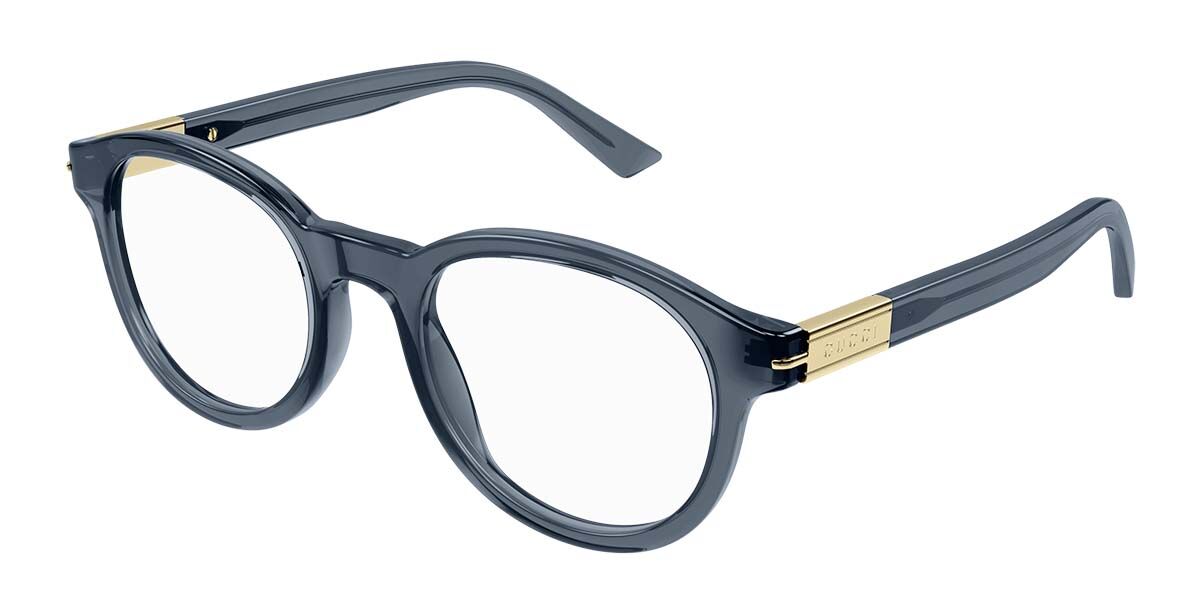 Gucci GG1503O 003 Glasses Transparent Blue | SmartBuyGlasses UK